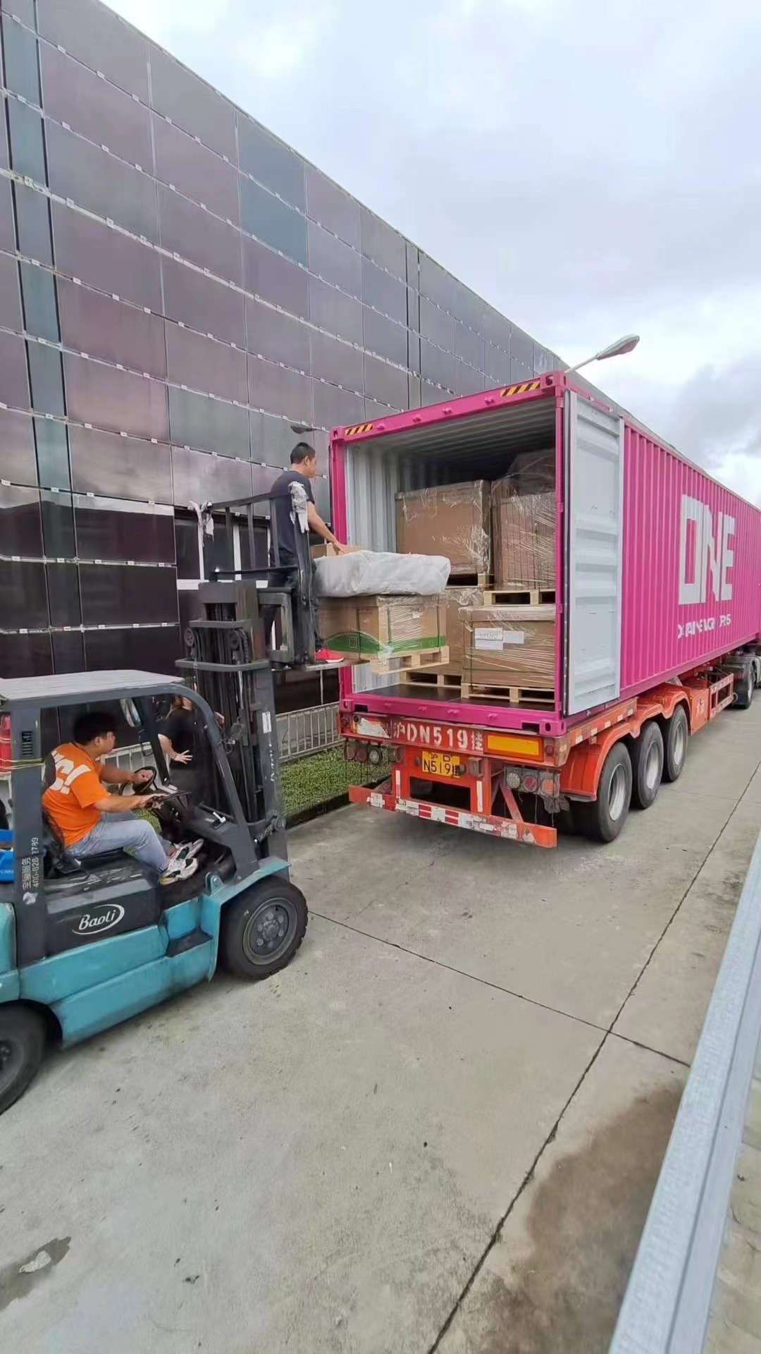 Delivery to Myanmar 550W and Mini Solar Panels, INVT Inverters - Gamko